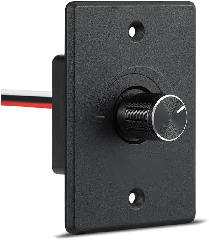 12V Light Dimmer, RV Boat Dimmer Switch High Side PWM Rotary Dimming S ...